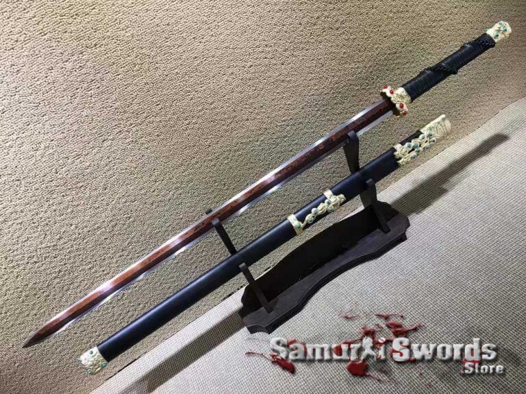Chinese Jian Sword 1095 Folded Steel