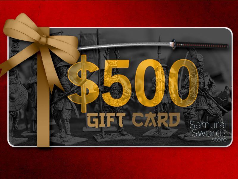 Get a Gift Card - Samurai Swords Store