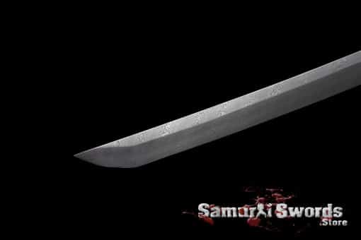 Japanese Shirasaya Katana T10 Folded Steel with Special Grain Pattern ...